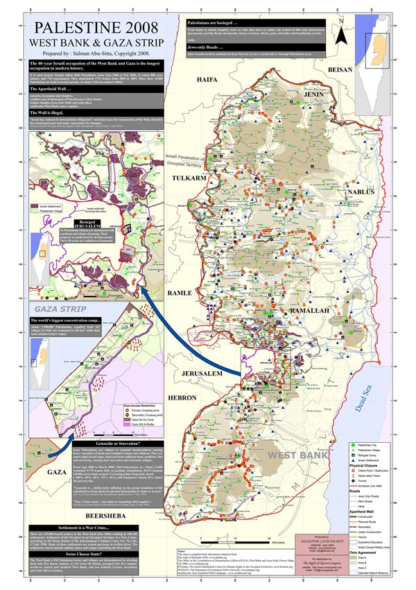 Palestine Land Society | Palestine in 1948 and 1967